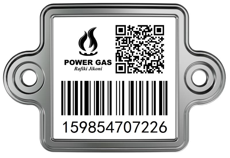 Asset tracking by QR Tagging with cylinder series number